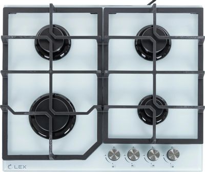 Характеристики Газовая варочная панель LEX GVG 642 WH, независимая ...