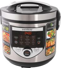 Характеристики Мультиварка Endever Vita-61, 860Вт, стальной/черный ...