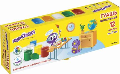 Инструкция, руководство по эксплуатации для гуашь ЮНЛАНДИЯ 191532, 12 ...