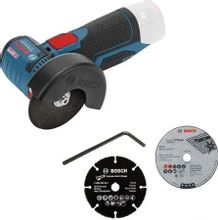 Угловая шлифмашина Bosch GWS 10,8-76 V-EC, аккумуляторная, без АКБ, без ...