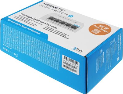 Коммутатор KEENETIC KN-4610, неуправляемый – купить в Ситилинк | 2007467