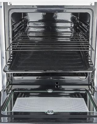 Характеристики Газовая плита Flama RG 24011 W, газовая духовка, сталь ...