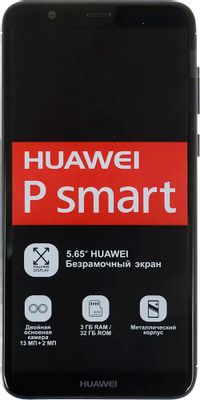 Обзор товара смартфон Huawei P smart 32Gb, синий (1034829) в интернет ...