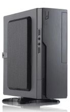 Корпус miniITX FOXLINE FL-BQ5-FLX220-U32, Mini-Tower, 220Вт, черный ...