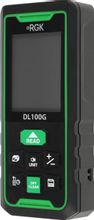 Лазерный дальномер RGK DL100G, 2 класс лазера, 535нм, луч зеленый [778190] – купить в Ситилинк ...