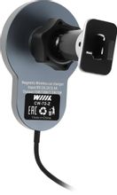 Держатель Wiiix CW-90V-B для смартфонов, магнитный, беспроводная зарядка, черный – купить в ...