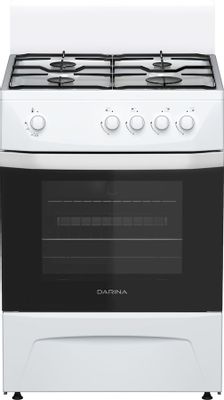 Газовая плита Darina C 1001 W, газовая духовка, белый(мех.повреждения ...