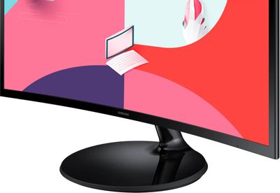 27" Монитор Samsung S27C360EAI, 1920x1080, VA, 75Гц, 1хHDMI, изогнутый ...
