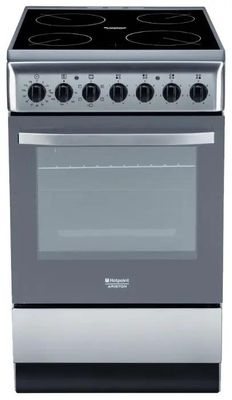 Обзор товара электрическая плита Hotpoint-Ariston H5VSH2A (X) RU ...