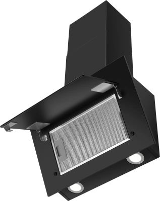 Обзор товара вытяжка каминная WEISSGAUFF Yota 600 PB, черный, кнопочное ...