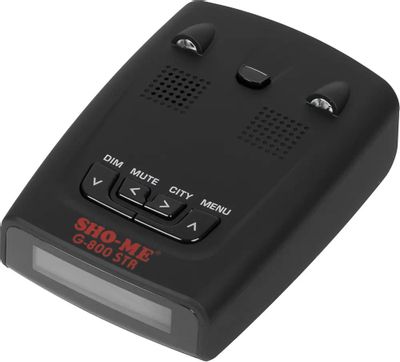 Обзор товара радар-детектор Sho-Me G-800 STR red, черный (851357) в ...