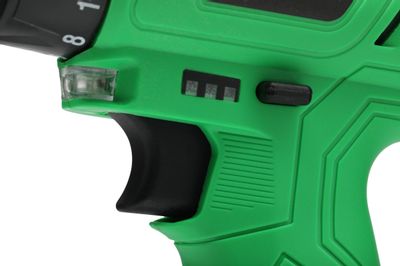Дрель-шуруповерт ZITREK Green 12-Li-ion, 1.5Ач, с одним аккумулятором ...