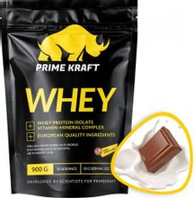 Отзывы на Протеин PRIME KRAFT Whey, порошок , 900гр, молочный шоколад ...