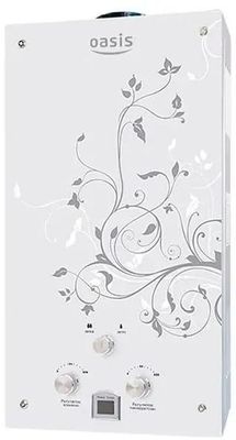 Характеристики Водонагреватель проточный OASIS Glass 20 ZG, газовый (1536580) смотреть в СИТИЛИНК