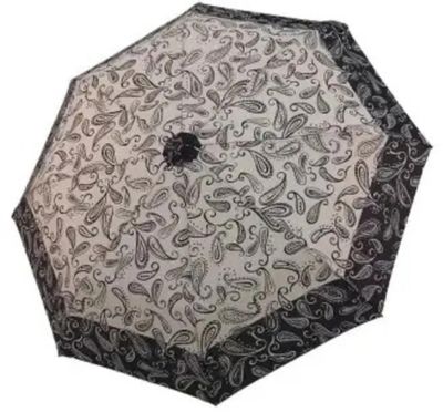 Характеристики Зонт Doppler 726465BW03 складной мех. черный/белый ...