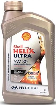 Характеристики Моторное масло SHELL Helix Ultra ECT AH, 5W-30, 1л ...