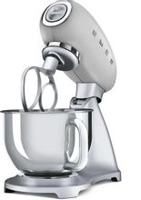 Миксер планетарный SMEG SMF02SVEU, 800Вт, серебристый/серебристый ...