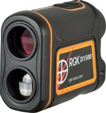 Характеристики Лазерный дальномер RGK D1500, 2 класс лазера, 905нм [4610011870637] (1777972 ...