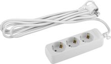 Сетевой удлинитель Эра U-3e-7m-3x1, 7м, белый [б0028372] – купить в ...
