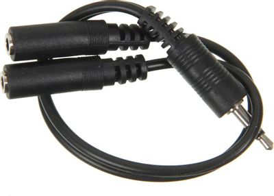 Адаптер аудио NingBo 2xJack 3.5 (f) - Jack 3.5 (m) , 0.2м [jaac170 ...