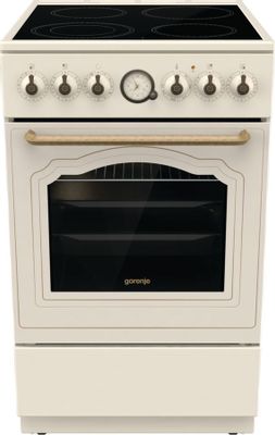 Обзор товара плита Электрическая Gorenje GECS5B70CLI бежевый стеклокерамика (без крышки ...