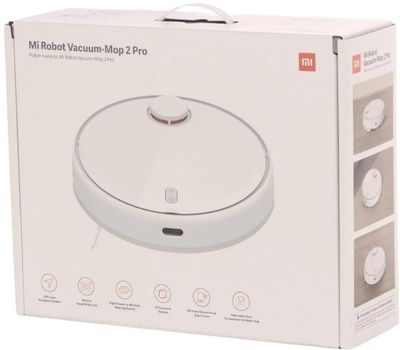 Робот-пылесос Xiaomi Mi Robot Vacuum-Mop 2 Pro EU, 35.6Вт, белый ...