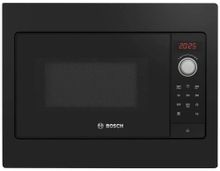 Встраиваемая микроволновая печь Bosch BFL523MB3, 20л, 800Вт, черный ...