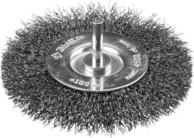Характеристики Щетка дисковая Зубр 35198-100_z02, по дереву, металлу ...