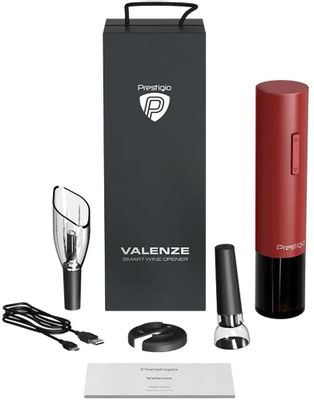 Штопор для вина Prestigio Valenze, красный, предметов: 4шт [pwo106rd ...