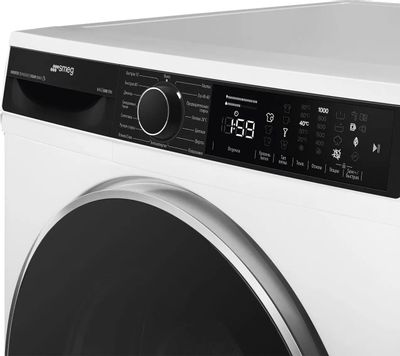 Стиральная машина SMEG WM3T60CRU, с фронтальной загрузкой, 6кг, 1000об ...