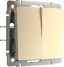 Выключатель WERKEL W1122011, 2-клавишный, установка скрытая, IP20 ...