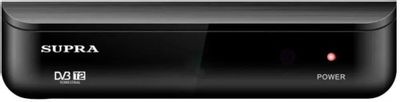 Характеристики Ресивер DVB-T2 Supra SDT-88, черный (1012501) смотреть в СИТИЛИНК
