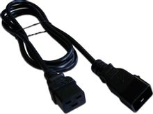 Шнур питания Lanmaster (LAN-PP19/20-2.0-BK) C19-C20 проводник.:3x1.5мм2 ...