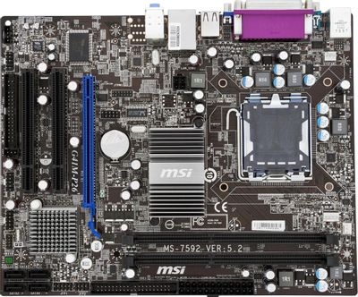 Материнская плата MSI G41M-P26, LGA 775, Intel G41, mATX, BULK – купить ...