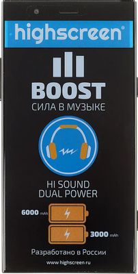 Обзор товара смартфон Highscreen Boost 3 черный (351007) в интернет-магазине СИТИЛИНК