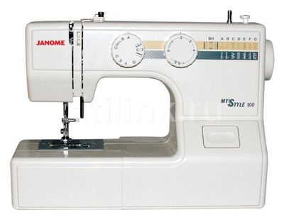 Отзывы на Швейная машина JANOME My Style 100 белый [100ms ...