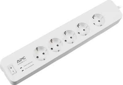 Обзор товара сетевой фильтр APC PM5-RS, 1.83м, белый (283509) в ...