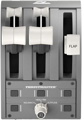 Блок рычагов проводной Thrustmaster TCA Quadrant Boeing Edition серый ...