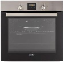 Духовой шкаф Simfer B6EM56016, нержавеющая сталь/черный – купить в Ситилинк | 1808536