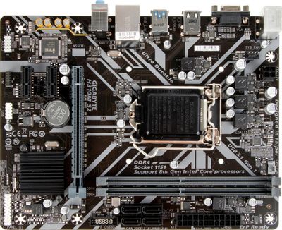 Характеристики Материнская плата GIGABYTE H310M S2 1.1, LGA 1151v2 ...