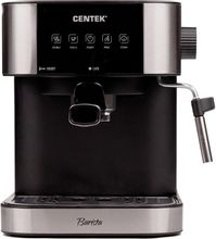 Характеристики Кофеварка CENTEK CT-1164, рожковая, серебристый (1977147) смотреть в СИТИЛИНК