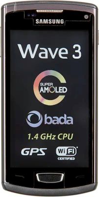 Характеристики Смартфон Samsung Wave 3 GT-S8600, черный (658962 ...