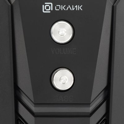 Колонки Oklick OK-423, 2.1, черный [n-189] – купить в Ситилинк | 1475110