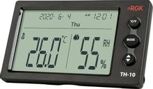 Характеристики Термогигрометр портативный RGK TH-10, с поверкой, черный [778596] (1777934 ...