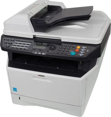 МФУ лазерный Kyocera Ecosys M2530DN черно-белая печать, A4, цвет белый ...
