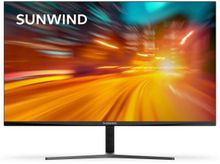 27" Монитор SunWind SUN-M27BA103, 1920x1080, IPS, 75Гц, 1хHDMI, 1хDP ...