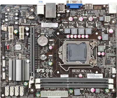 Характеристики Материнская плата ECS H61H2-M2(HDMI 10/100) Soc-1155 ...