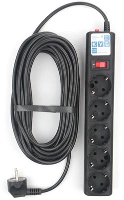 Сетевой фильтр PowerCube SPG5-10M, 10м, черный – купить в Ситилинк ...