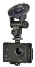 Характеристики Видеорегистратор Digma FreeDrive Action 4K WiFi, черный ...