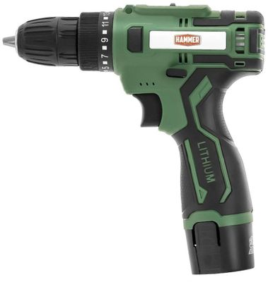 Дрель-шуруповерт Hammer ACD12C, 1.5Ач, с одним аккумулятором – купить в ...